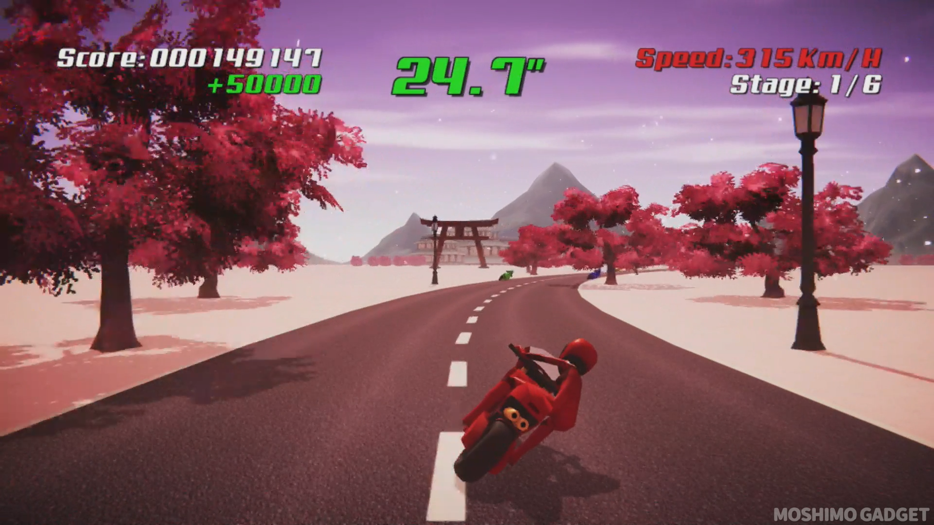 Super Night Riders : ハングオンを彷彿とさせるアーケードゲームスタイルの3Dバイクレースゲーム | もしもガジェット